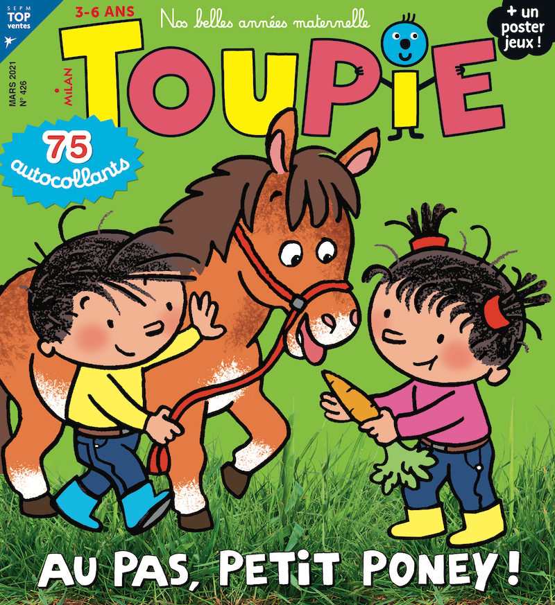 Abonnement Toupie - Magazine mensuel pour les enfant 3 à 6 ans
