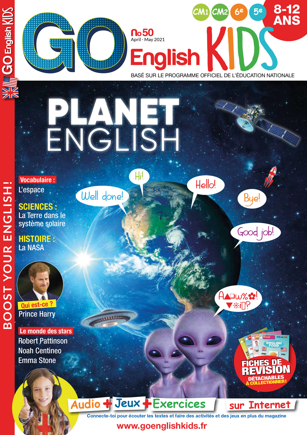 Abonnement Go English kids, magazine pédagogique enfant - UNI-Presse