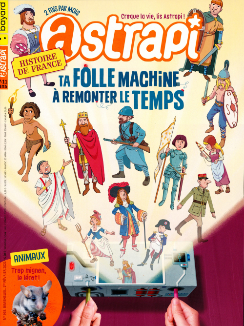 Abonnement Magazine Astrapi - Enfants 7-11 ans - UNI-Presse