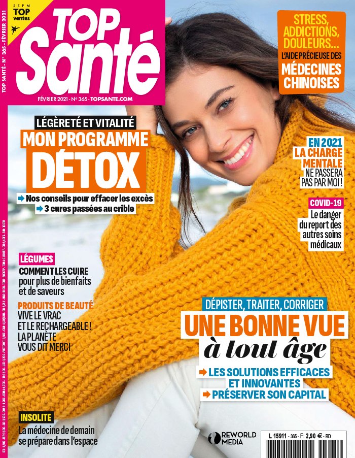 Abonnement Magazine Top Santé - UNI-Presse