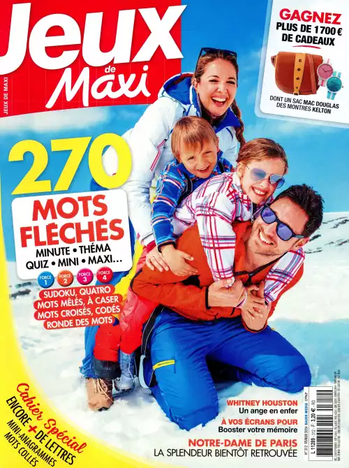 Abonnement Magazines Jeux de Maxi - UNI-Presse