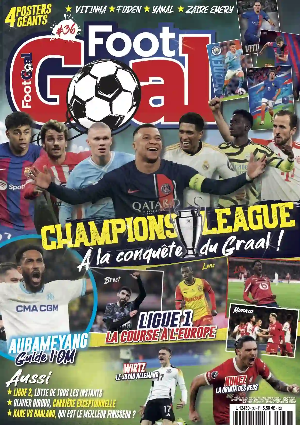 Abonnement Magazine Foot Goal - UNI-Presse