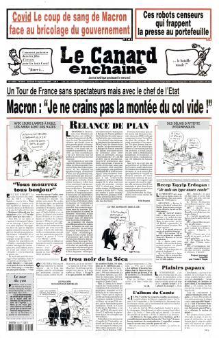 Le Canard enchaîné, hebdomadaire satirique - Abonnement UNI-Presse