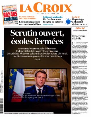 Abonnement journal quotidien La Croix - UNI-Presse