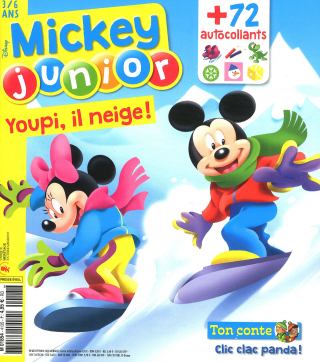 Abonnement magazine Mickey Junior pour les 3 à 6 ans - UNI-Presse