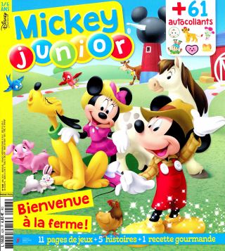 Abonnement magazine Mickey Junior pour les 3 à 6 ans - UNI-Presse